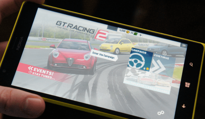 GT Racing 2 is now Available on Windows Phone