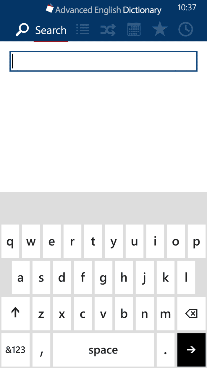 Get Advance English Dictionary app for Windows Phone