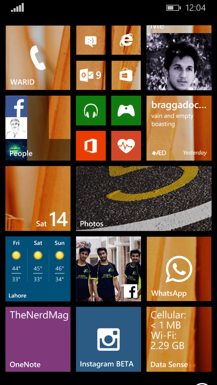 Get transparent tiles for all apps on Start screen