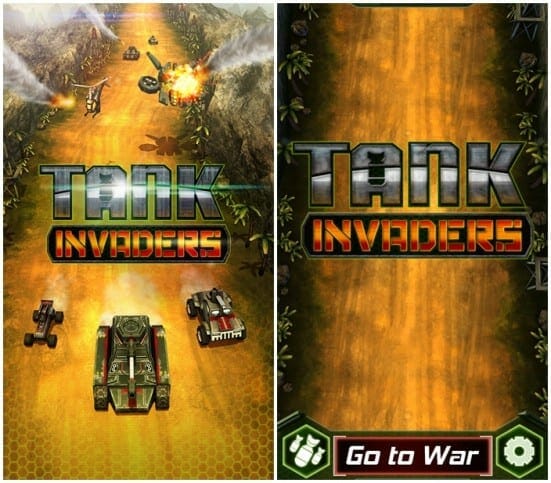 Tank Invaders, an Adventurous game for Windows Phone