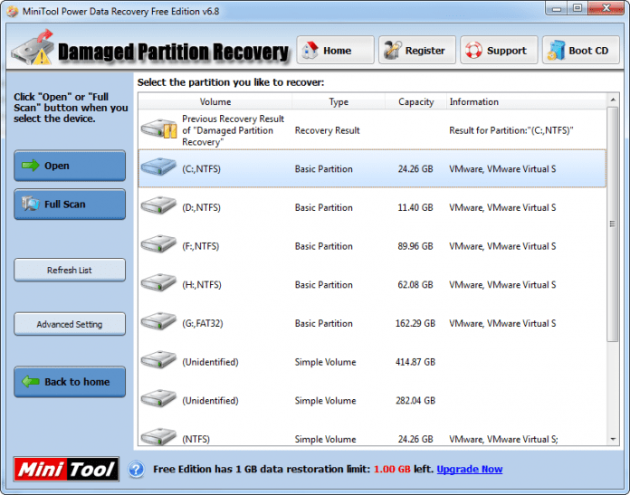 MiniTool Power Data Recovery Tool Free 7.0 - TheNerdMag