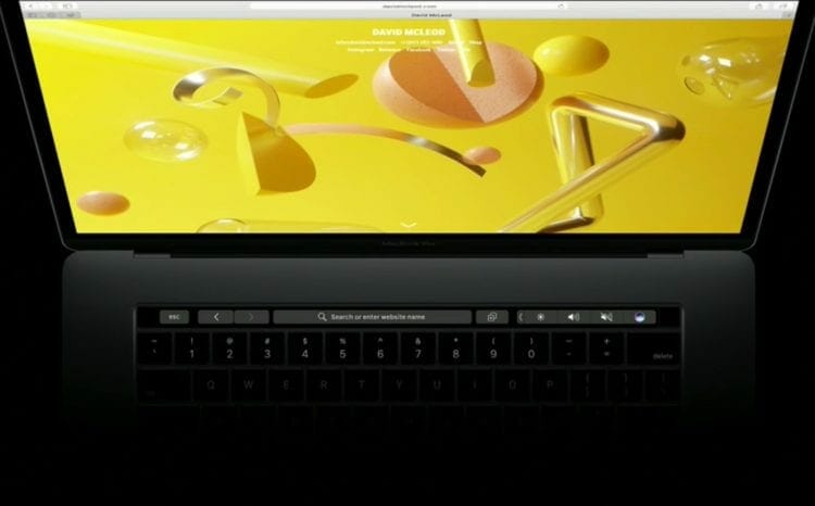 The New Apple MacBook Pro is Official With a Beautiful Touch Bar ...