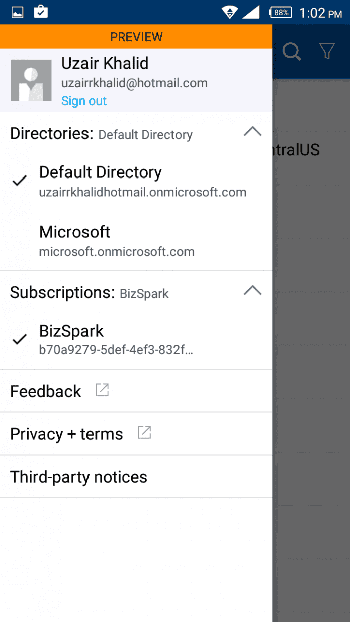 Microsoft Launches Android App to Manage its Azure Cloud Platform