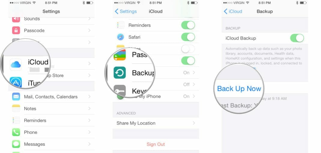 How to Back Up iPhone 8, iPhone 8 Plus, iPhone X - TheNerdMag