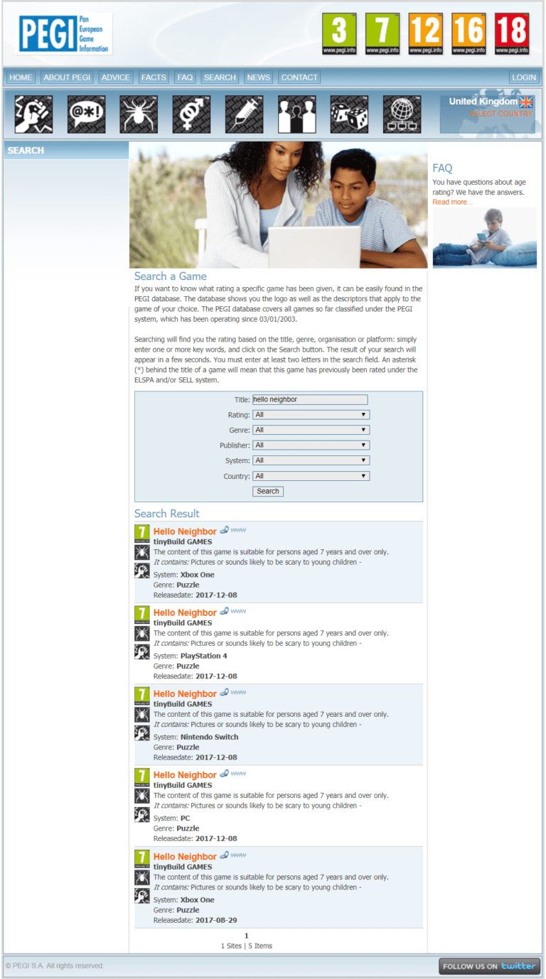 Hello Neighbor For Switch Gets Rated by PEGI - Announcement Incoming