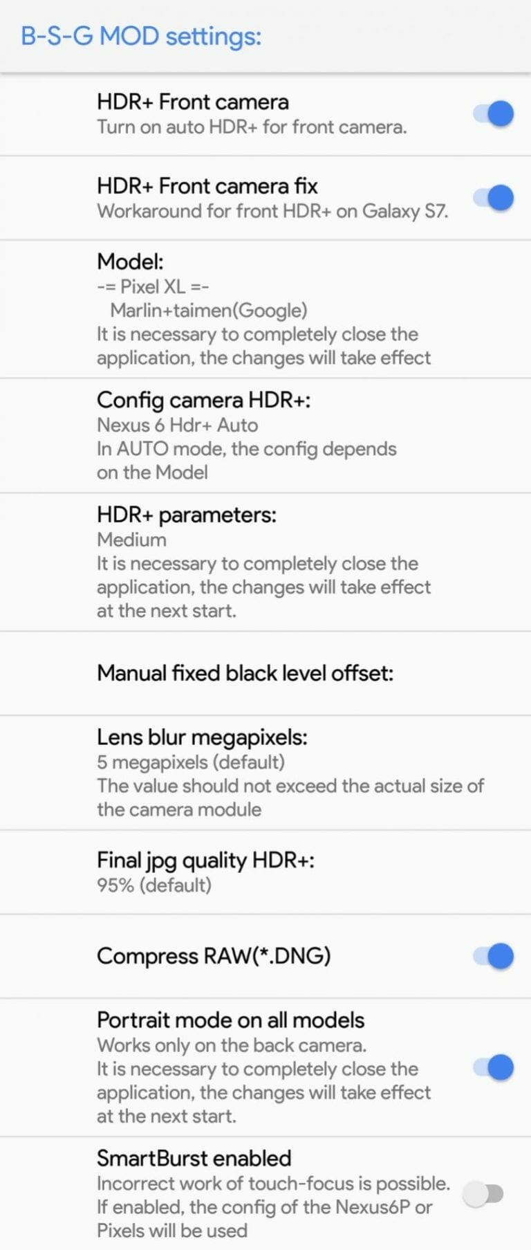 Download Google Camera HDR+ with Portrait & AR Stickers on S8 / S8+