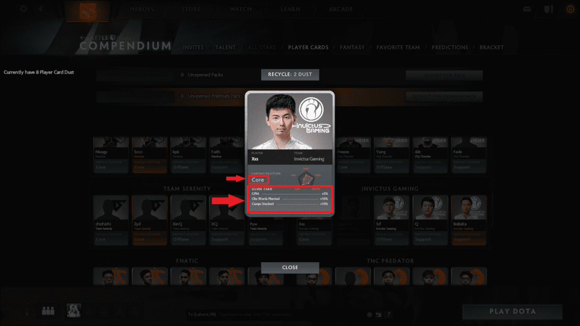 What Are Dota 2 Player Cards? A Noob Guide For Clueless Players ...