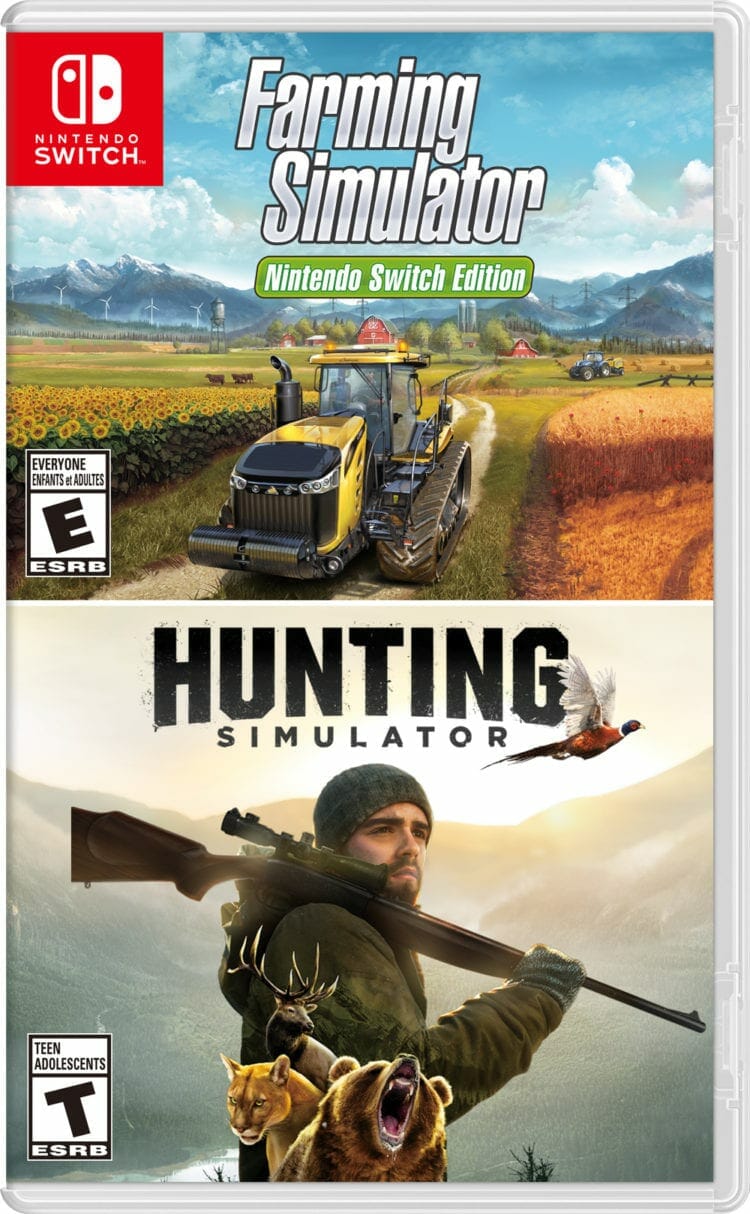 Farming Simulator and Hunting Simulator Bundle for Switch listed on ...