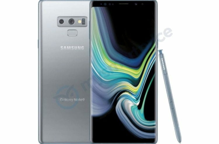 Samsung Galaxy Note 9 Silver Leaked, Coming Soon to USA