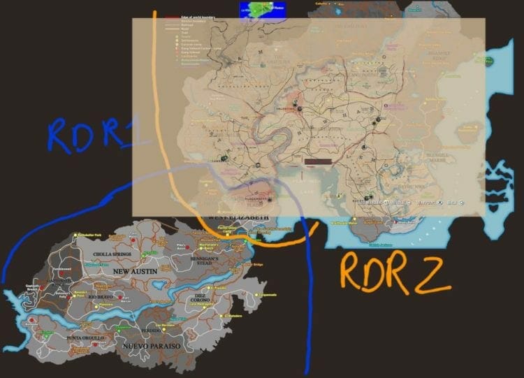 Red Dead Redemption 2 Map Size Confirmed by Early Copy Leak - TheNerdMag