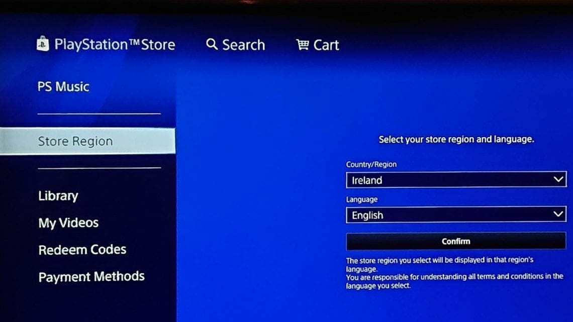 How to Change PS Store Region - For EU Users Only