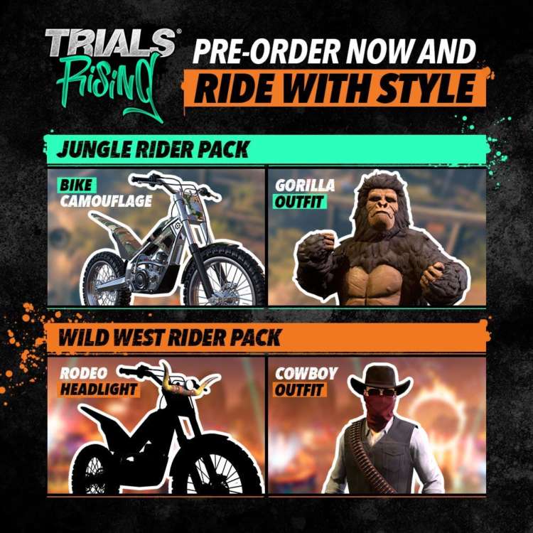 Complete Guide to Trials Rising Pre-Order Bonuses