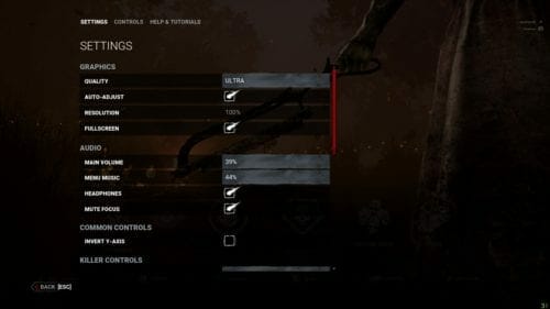 How to change Dead by Daylight Resolution on PC