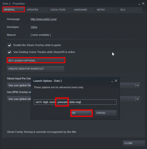 Improve Dota 2 Long Load Times and Fix Black Screen with new Launch Option