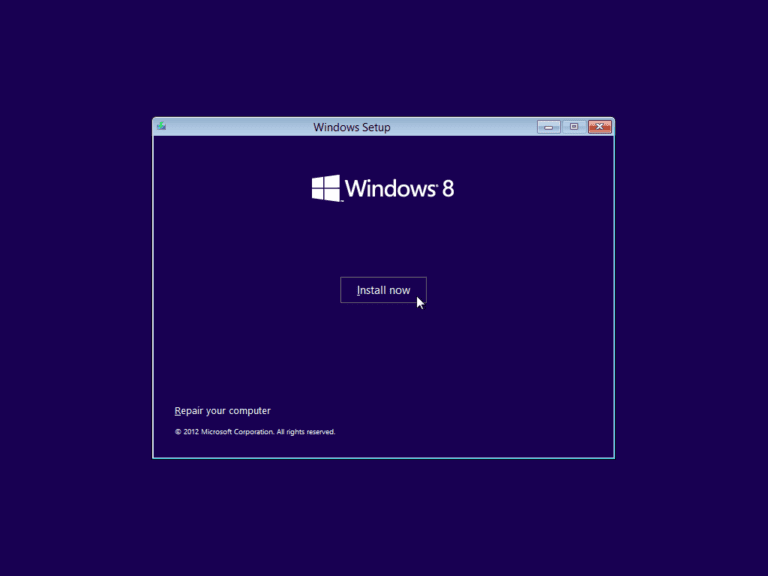 How to Install Windows 8 Guide